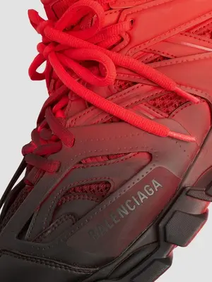Balenciaga Track Gradient Sneakers - Red Black