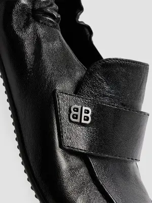 Balenciaga Palermo Bb Loafers - Black