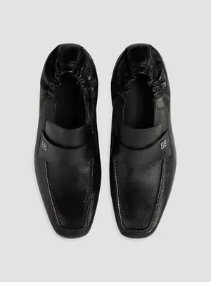 Balenciaga Palermo Bb Loafers - Black