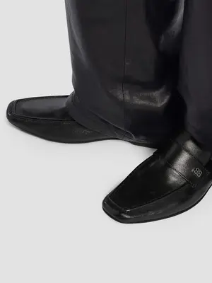 Balenciaga Palermo Bb Loafers - Black