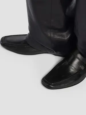 Balenciaga Palermo Bb Loafers - Black