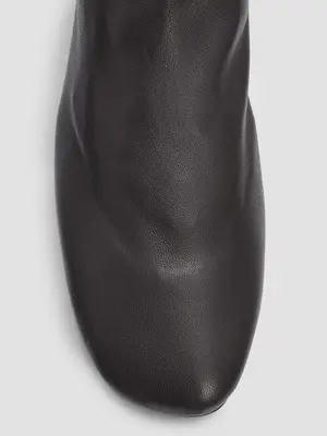 TOTEME Contour Leather Ankle Boots