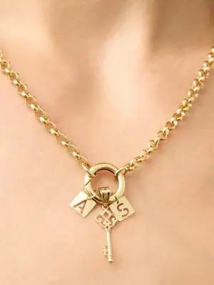 ORADINA Markey Pendant Charm In 14k Yellow