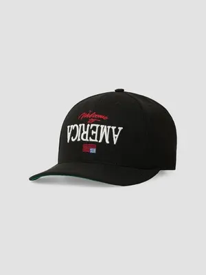 WILLY CHAVARRIA Welcome To America Cap - Black