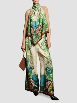 ALEMAIS Florence Scarf Top