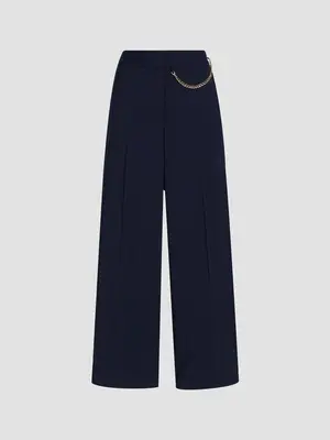 Elie Tahari The Sarah Pleated-front Straight-leg Pants