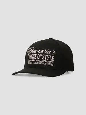 WILLY CHAVARRIA Chavarria House Of Style Cap - Black