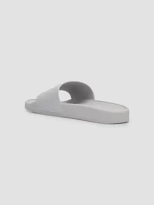 Amiri Ma Logo Pool Slides - Grey
