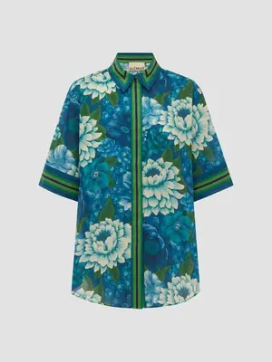 ALEMAIS Margo Floral Cotton Voile Shirt