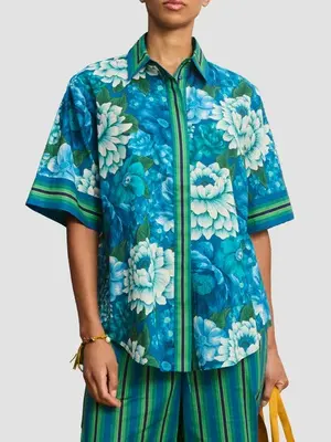 ALEMAIS Margo Floral Cotton Voile Shirt