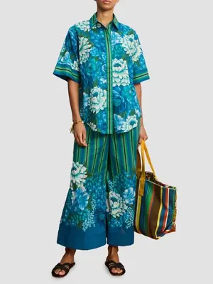 ALEMAIS Margo Floral Cotton Voile Shirt