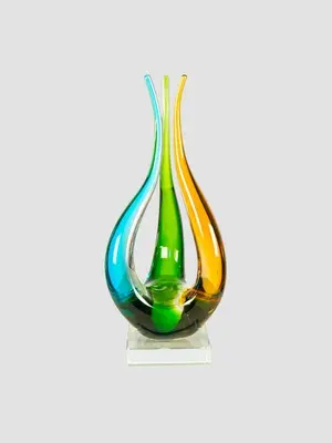 DALE TIFFANY Harmony Trio Glass Sculpture - Multi