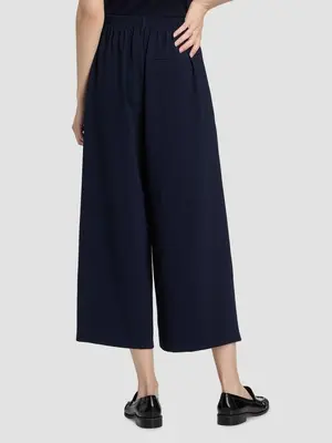 LESET Arielle Pleated Crop Trousers