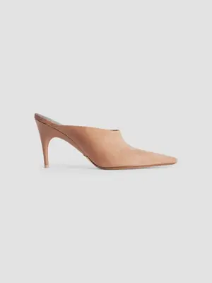 Balenciaga Duchesse Mules - Camel