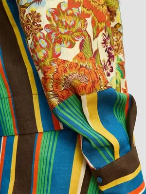 ALEMAIS Charlie Linen Printed Shirt