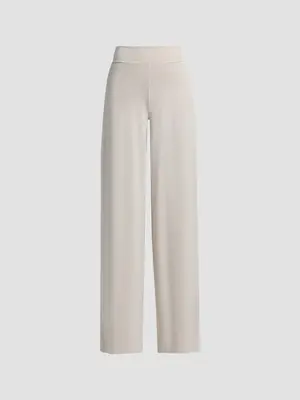 Chiara Boni La Petite Robe Skylim Sugar/r Wide-leg Pants - Quartz