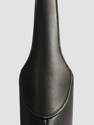 Khaite Joan Small Leather Hobo Bag - Black