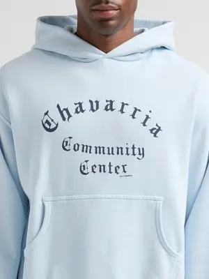 WILLY CHAVARRIA Chavarria Community Center Cotton Hoodie