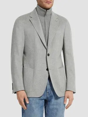 Zegna Oasi Cashmere Jacket Grey