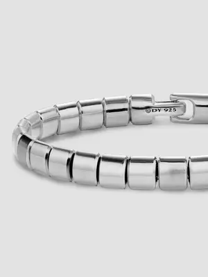 David Yurman Spiritual Beads Flat Bead Bracelet In Sterling 8mm