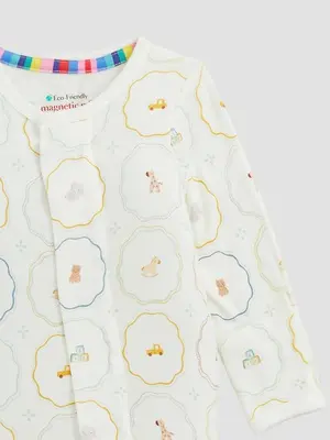 MAGNETIC ME Baby's Nursery Magic Toy-print Footie