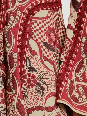 ALEMAIS Kenny Floral A-line Mini Dress