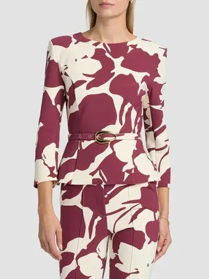 Chiara Boni La Petite Robe Adar Printed Top