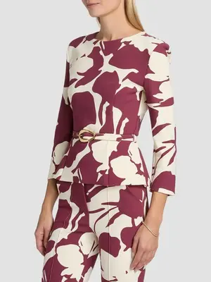 Chiara Boni La Petite Robe Adar Printed Top