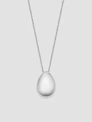 ORADINA Reflection Pendant Necklace In Sterling - Silver