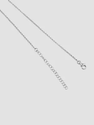 ORADINA Reflection Pendant Necklace In Sterling