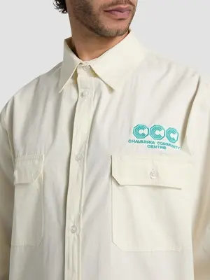 WILLY CHAVARRIA Corcoran Oversized Workshirt - Masa