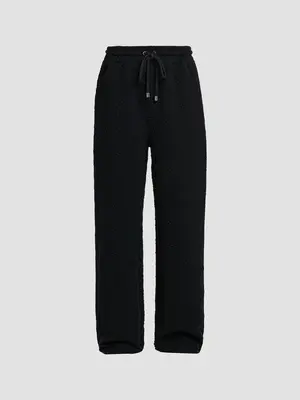 Amiri Ma Quad Jacquard Drawstring Sweatpants - Black