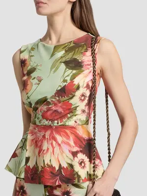 Chiara Boni La Petite Robe Oliwia Floral Peplum Top