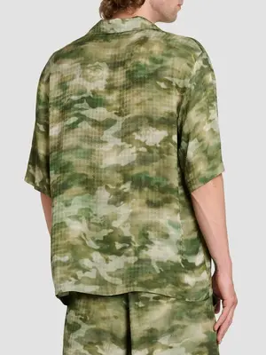 Amiri Ma Quad Camouflage Button-front Shirt