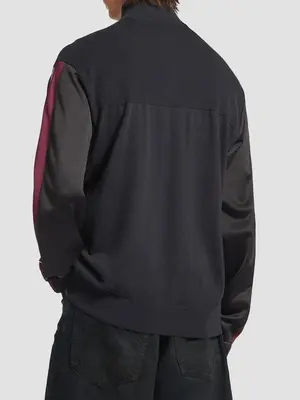 Balenciaga Hybrid Zip-up Sweater