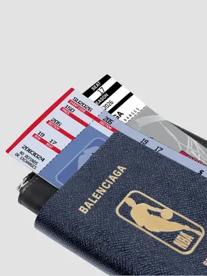 Balenciaga Nba Collaboration Passport Phone Holder