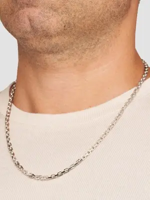 ORADINA Captain Link Chain In Sterling