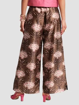 FRANCES VALENTINE Heirloom Floral Palazzo Pants