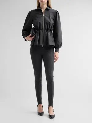 TOCCIN Ida Drawstring-waist Jacket