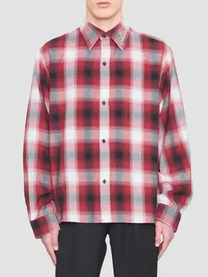 Amiri Cotton Flannel Shirt