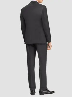 Ralph Lauren Purple Label Gregory Hand-tailored Wool Serge Suit - Charcoal