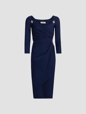 Chiara Boni La Petite Robe Litsa Ruched Cocktail Dress