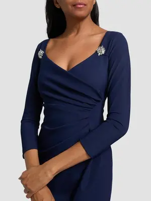 Chiara Boni La Petite Robe Litsa Ruched Cocktail Dress