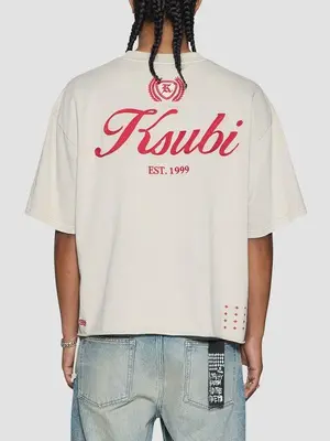 Ksubi Klasse Halen Logo Cotton Oversized T-shirt