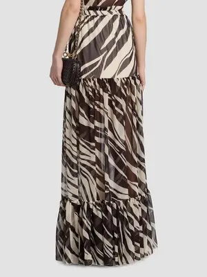 Chiara Boni La Petite Robe Usmania Printed Maxi Skirt