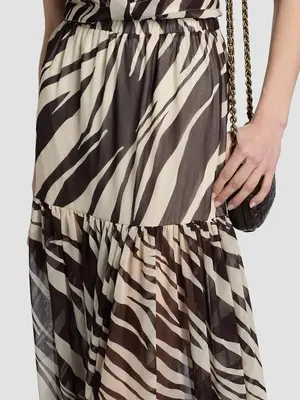 Chiara Boni La Petite Robe Usmania Printed Maxi Skirt