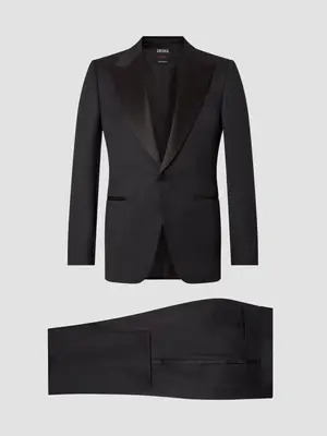 Zegna Trofeo 120mila Wool And Mohair Evening Suit
