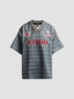 Ksubi Union Jersey Hunter Plaid Shirt - Green