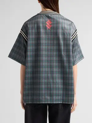 Ksubi Union Jersey Hunter Plaid Shirt