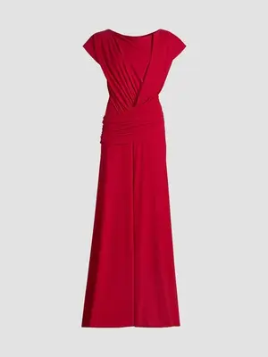 Chiara Boni La Petite Robe Nusia Draped Gown